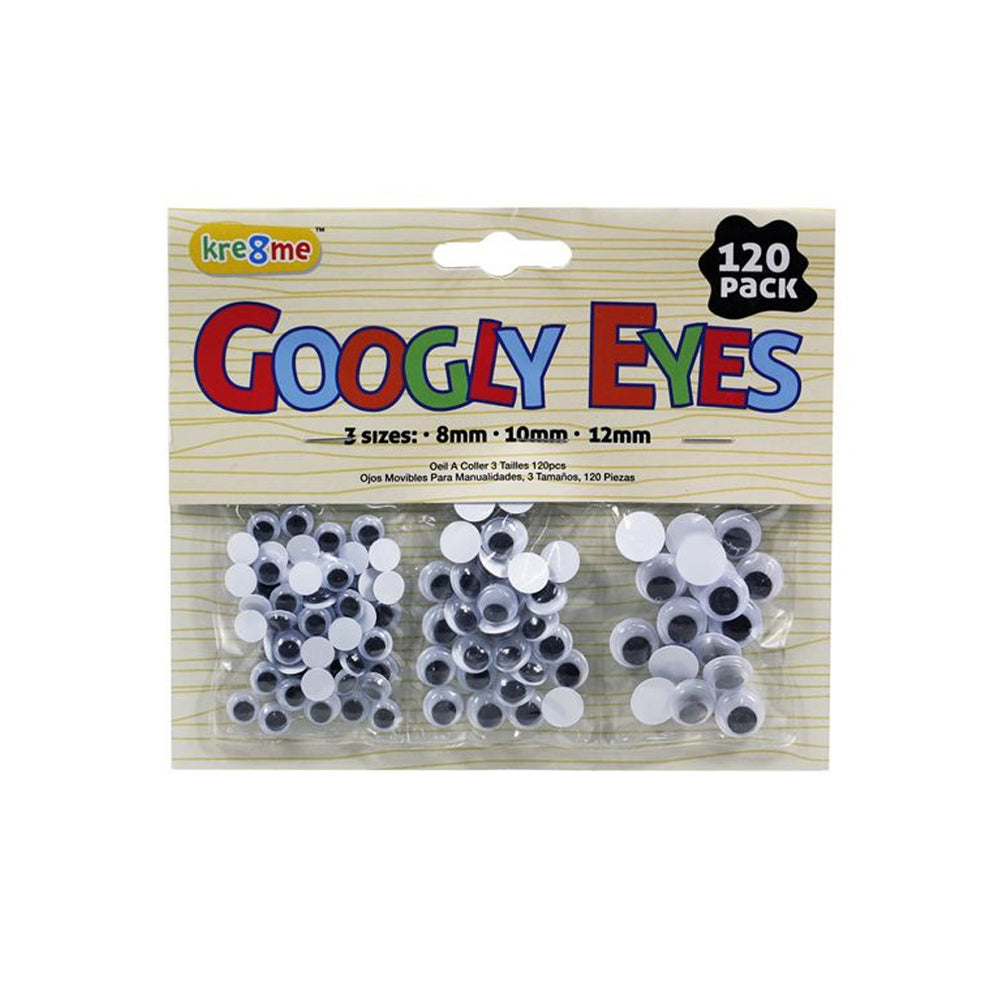 Googly Eyes - 120 Pack – CWS - Complete Wholesale Suppliers